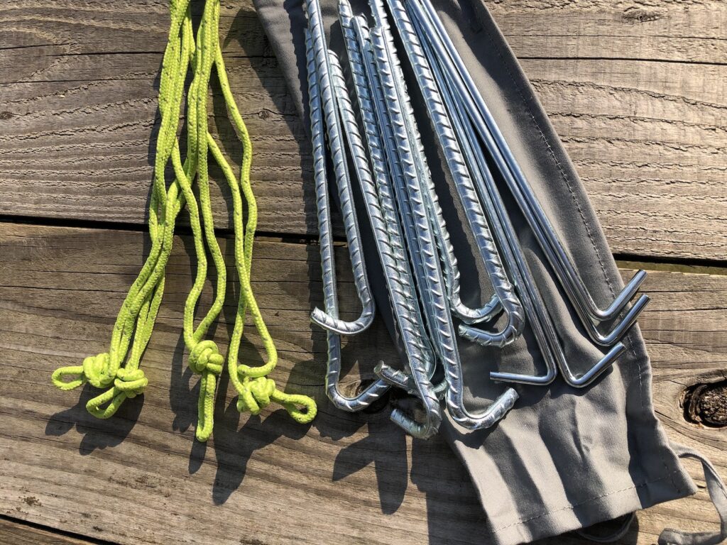 Canvas Windbreak - Life Under Canvas