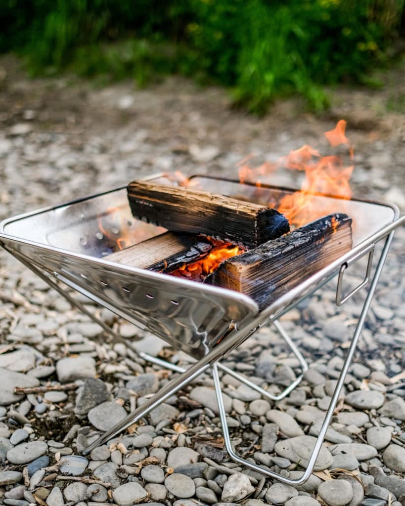 Portable Fire Pit - Life Under Canvas